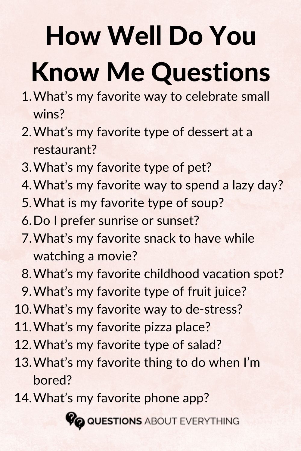 200 How Well Do You Know Me Questions To Quiz Those Close To You