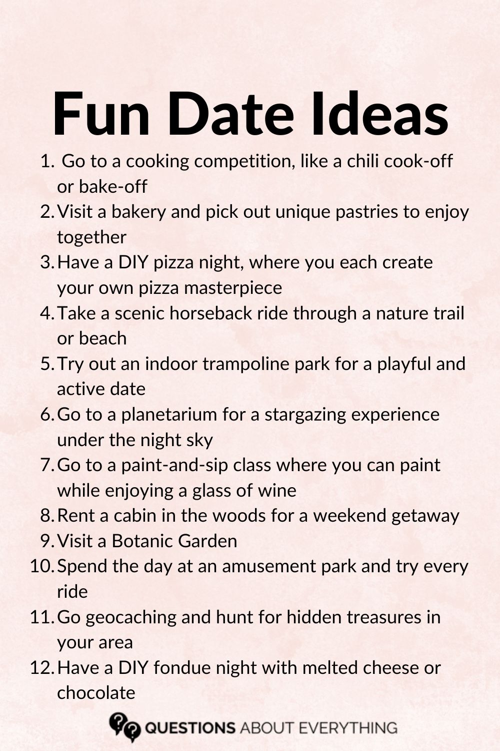 71 Fun Date Ideas For Couples (Cute & Romantic)